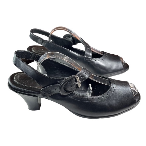 Nurture by Lamaze | Shoes | Nurture Black Leather Mary Jane Buckle ...